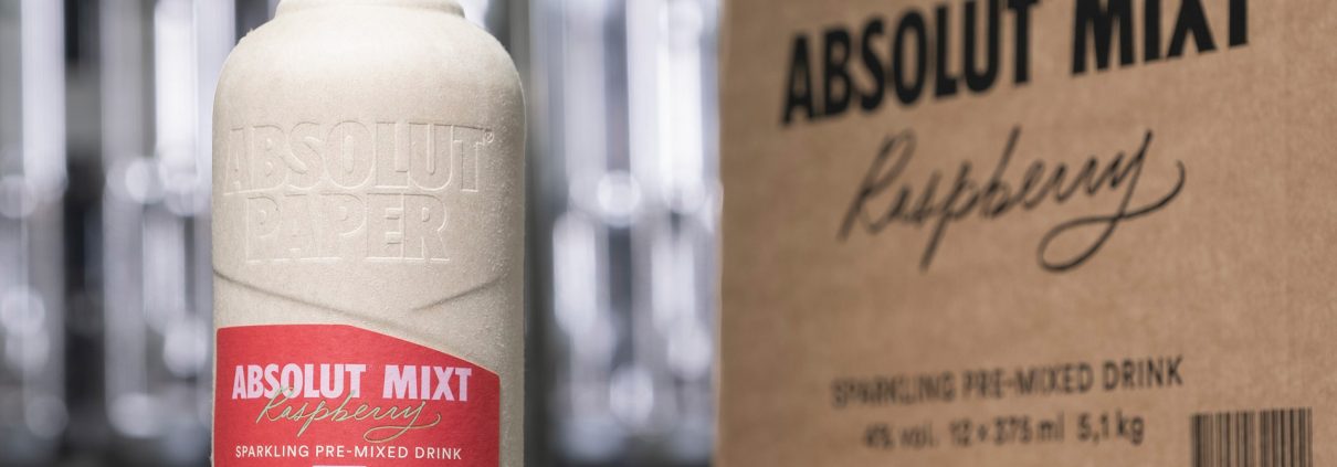 Absolut Vodka em Garrafa Biodegradável - Capokia